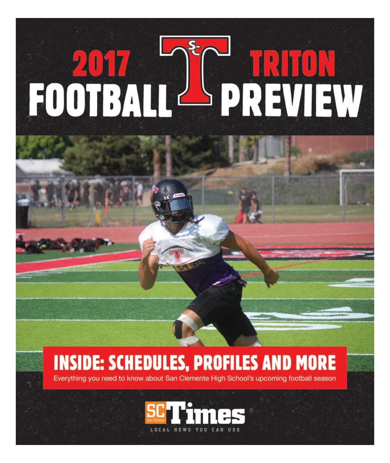 Triton Football Preview 2017 by San Clemente Times - Issuu