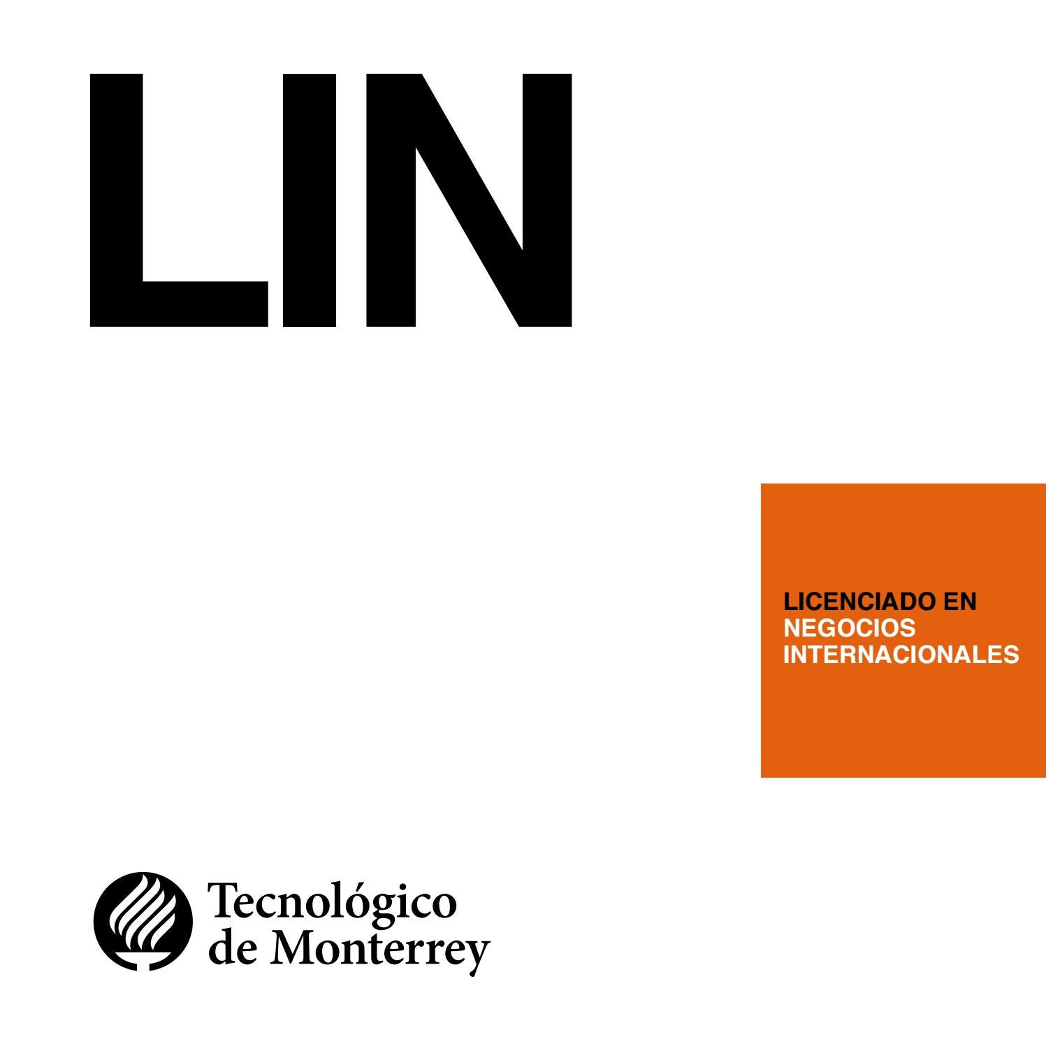 LIN by Tecnológico de Monterrey - Issuu