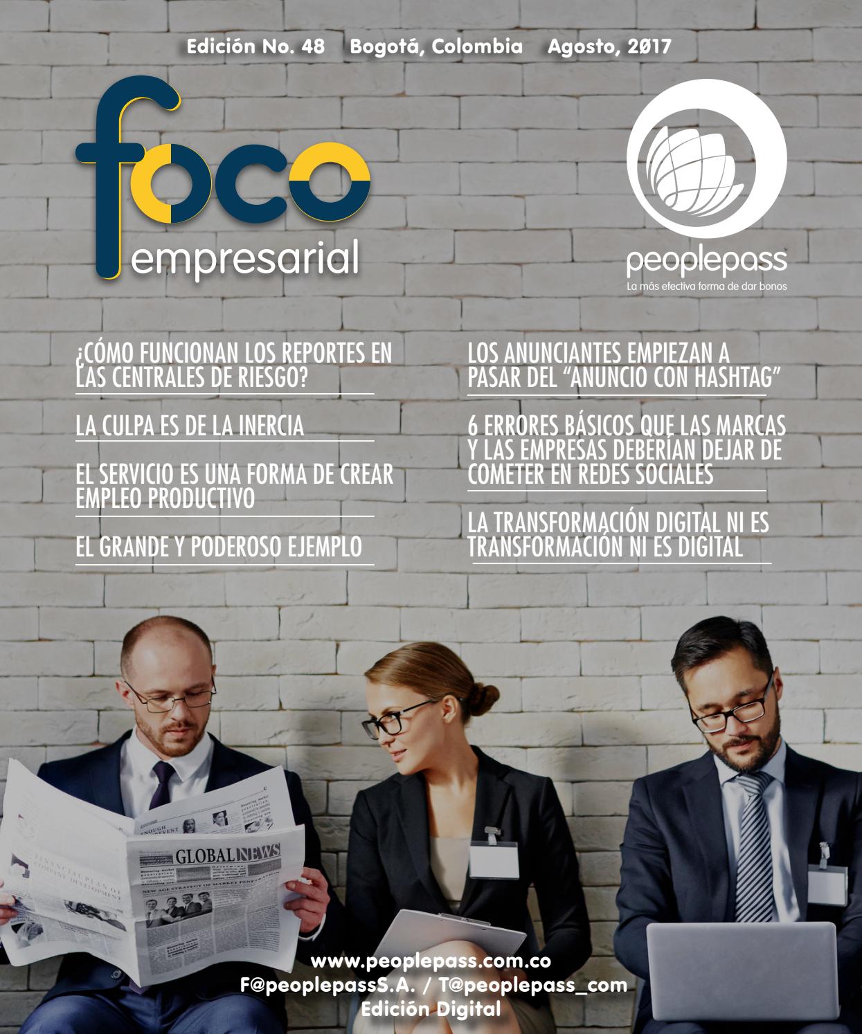 Foco Empresarial 48 by Peoplepass S.A.S. - Issuu