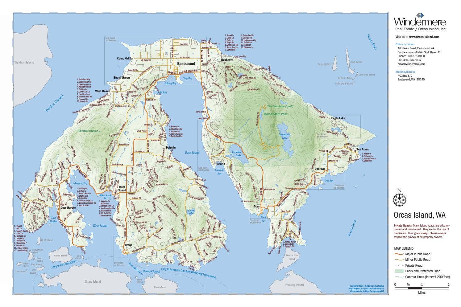 Orcas Island Map 2017 by Windermere Real Estate/Orcas Island - Issuu