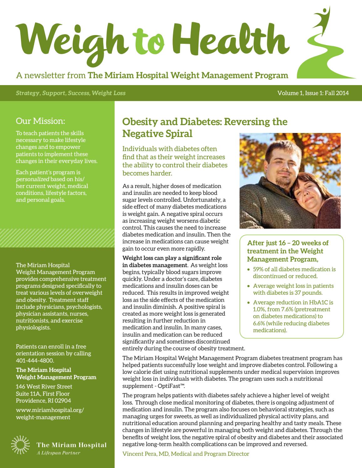 Weigh to Health: Fall 2014 by Lifespan Health System - Issuu