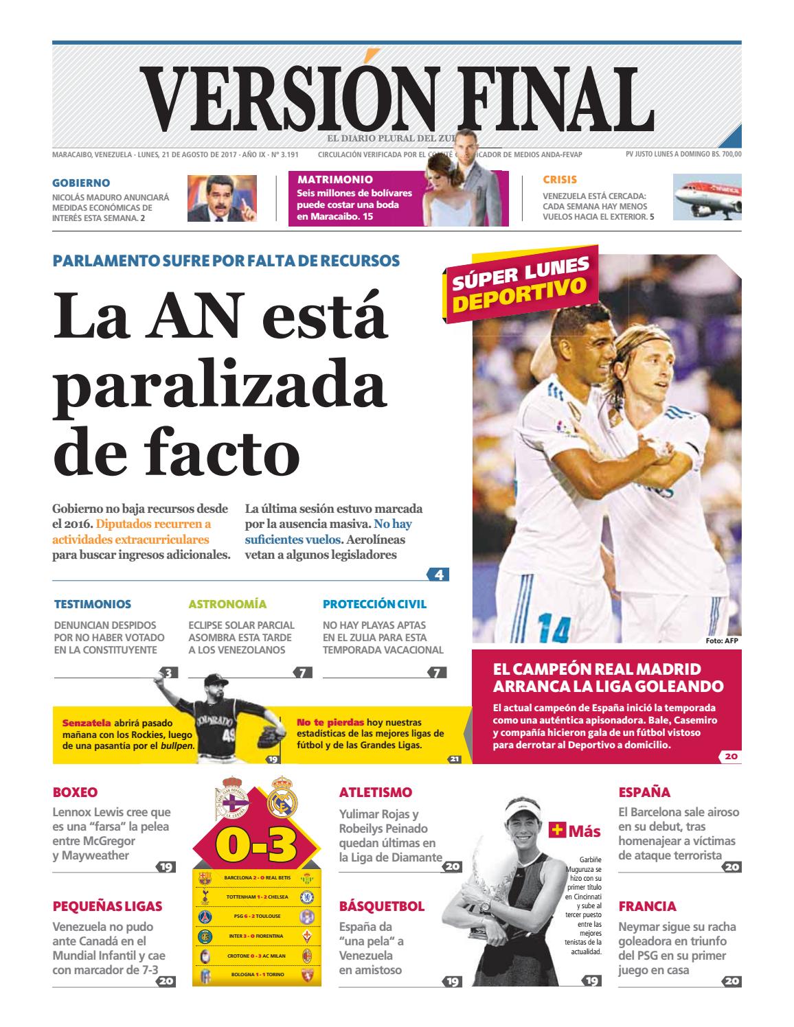 Diario Versión Final by Diario Versión Final - Issuu