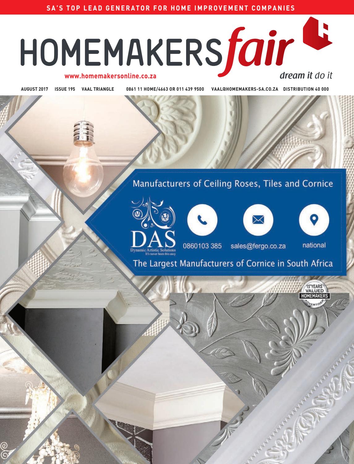 HOMEMAKERSfair, Vaal Triangle August 2017 by HOMEMAKERS - Issuu