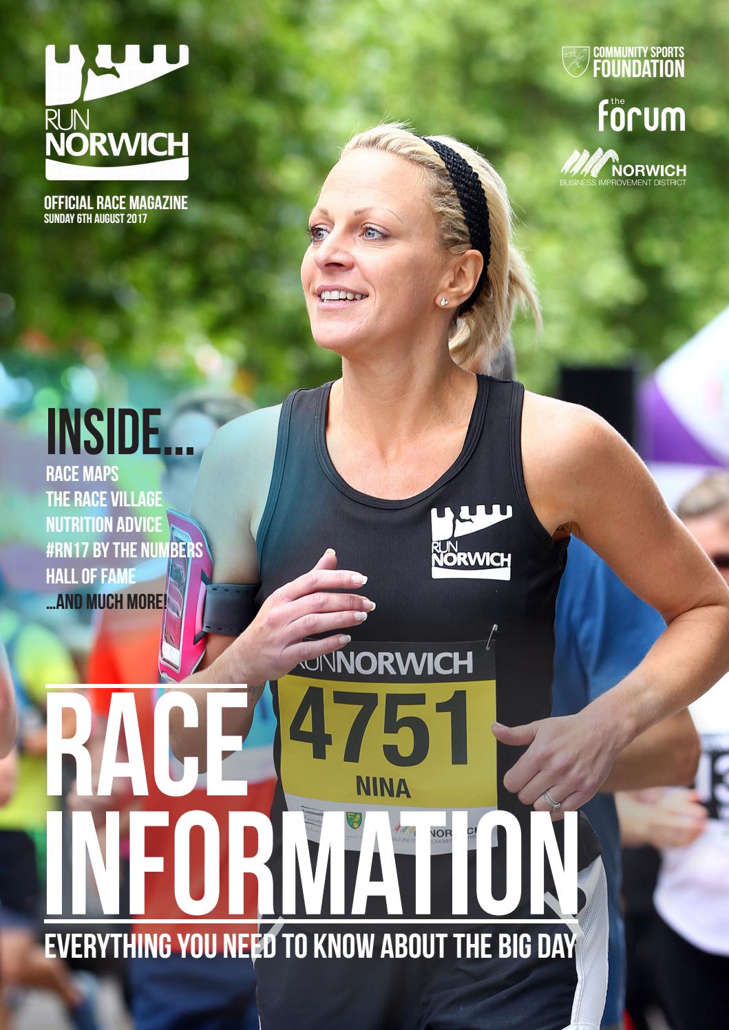 Run Norwich 2017 Race Magazine by Community Sports Foundation - Issuu