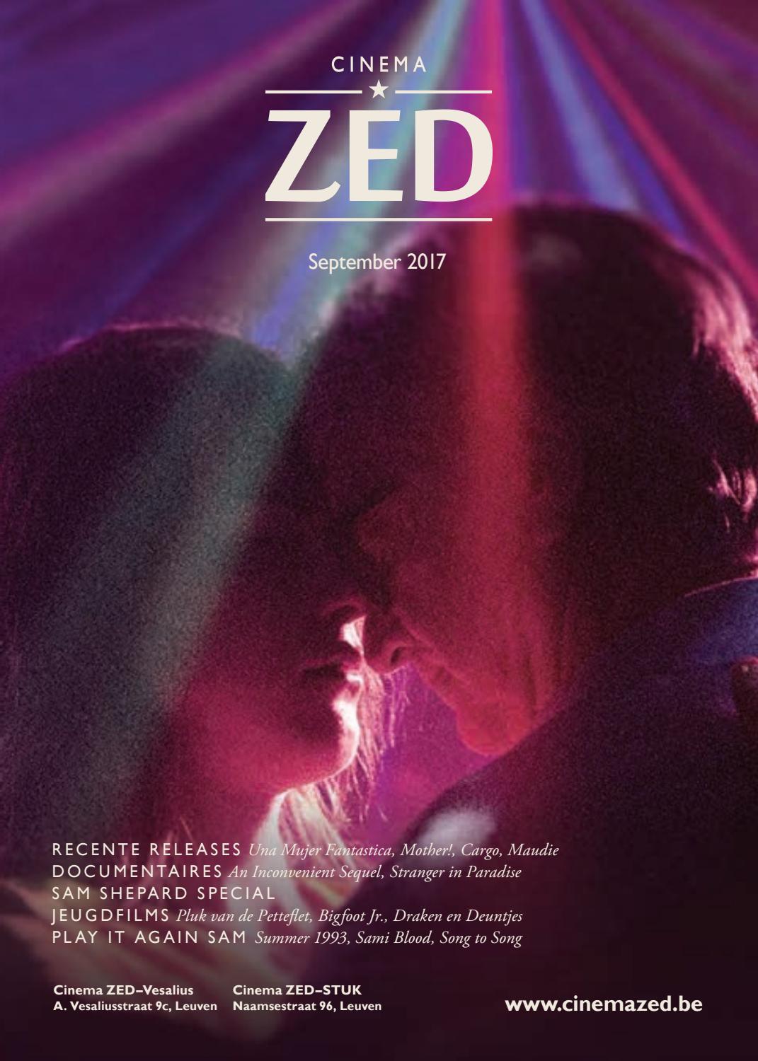 Cinema ZED - Programma September 2017 by Cinema ZED • DOCVILLE • Kortfilmfestival Leuven ...