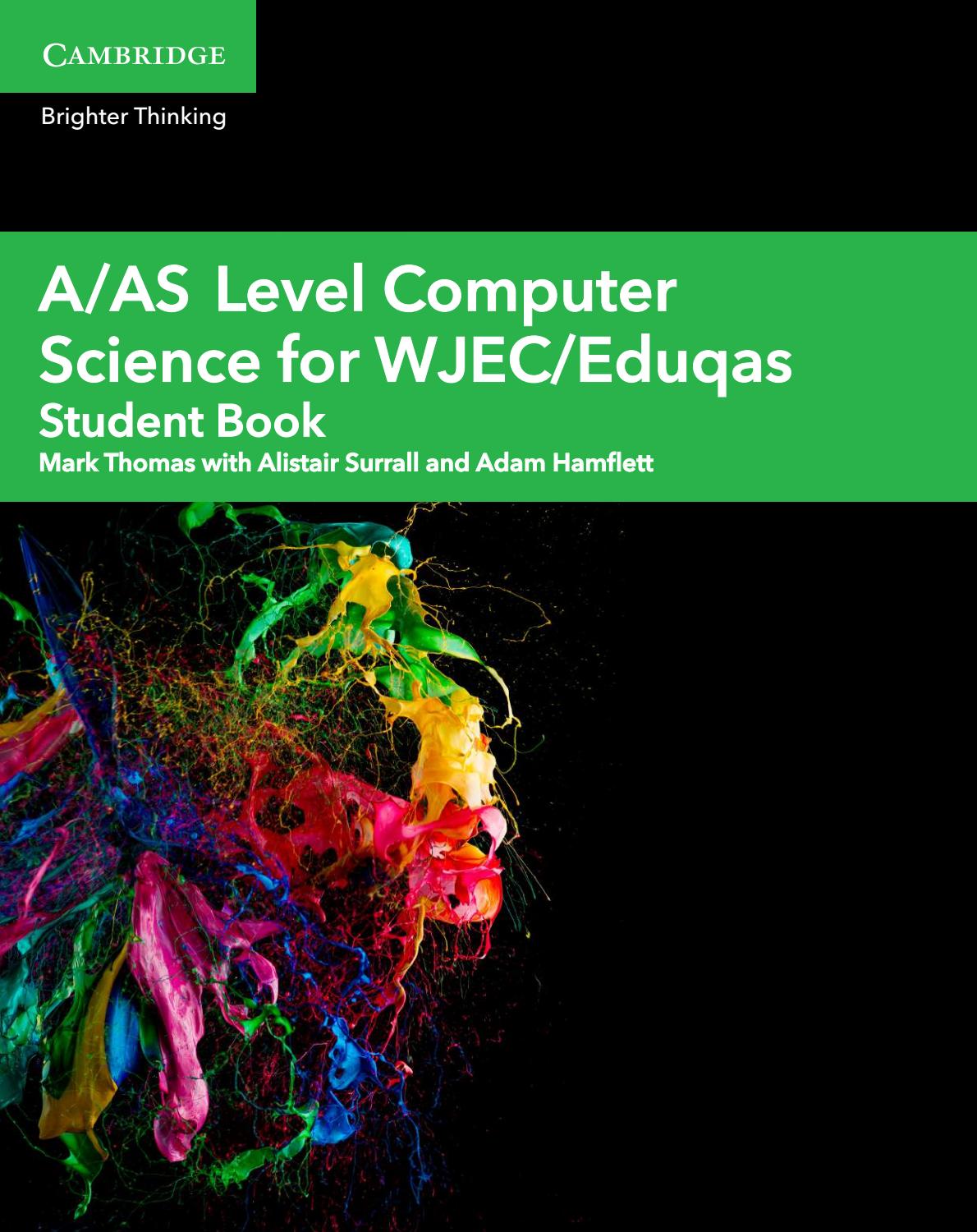 Preview A Level Computer Science for WJEC/Eduqas Student Book by ...
