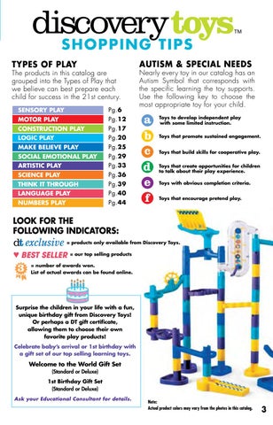 Discovery Toys Catalog 2017-2018 (US) by Discovery Toys - Issuu