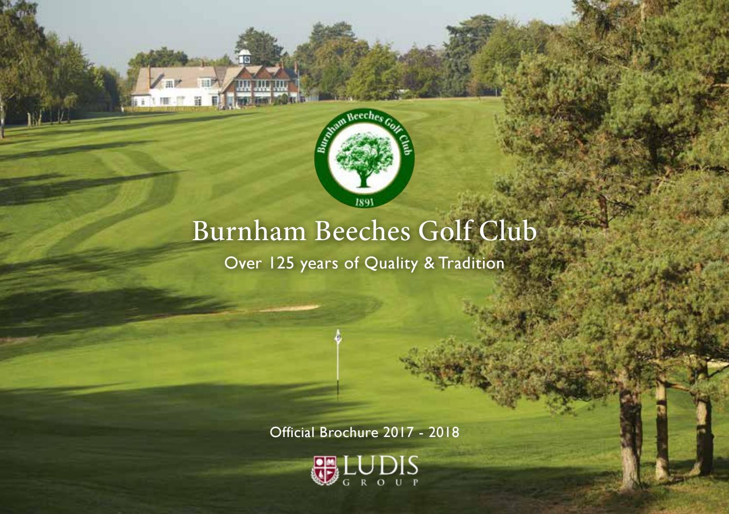 Burnham Beeches Golf Club 2017 by Ludis - Issuu