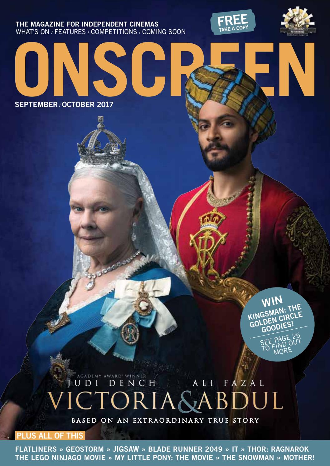 ONSCREEN Magazine September/October 2017 by ONSCREEN Magazine - Issuu