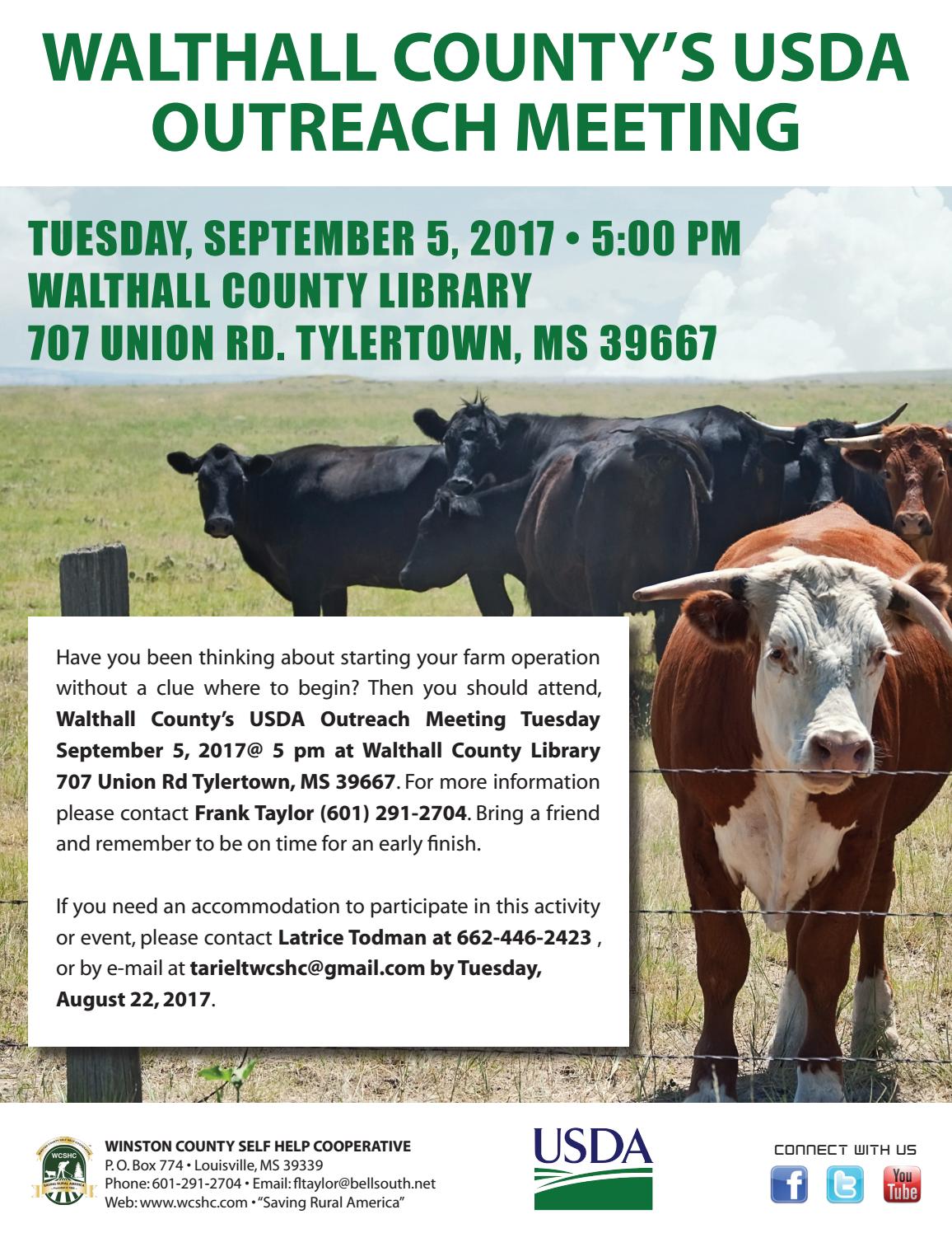 Walthall County’s USDA Outreach Meeting by Frank Taylor - Issuu