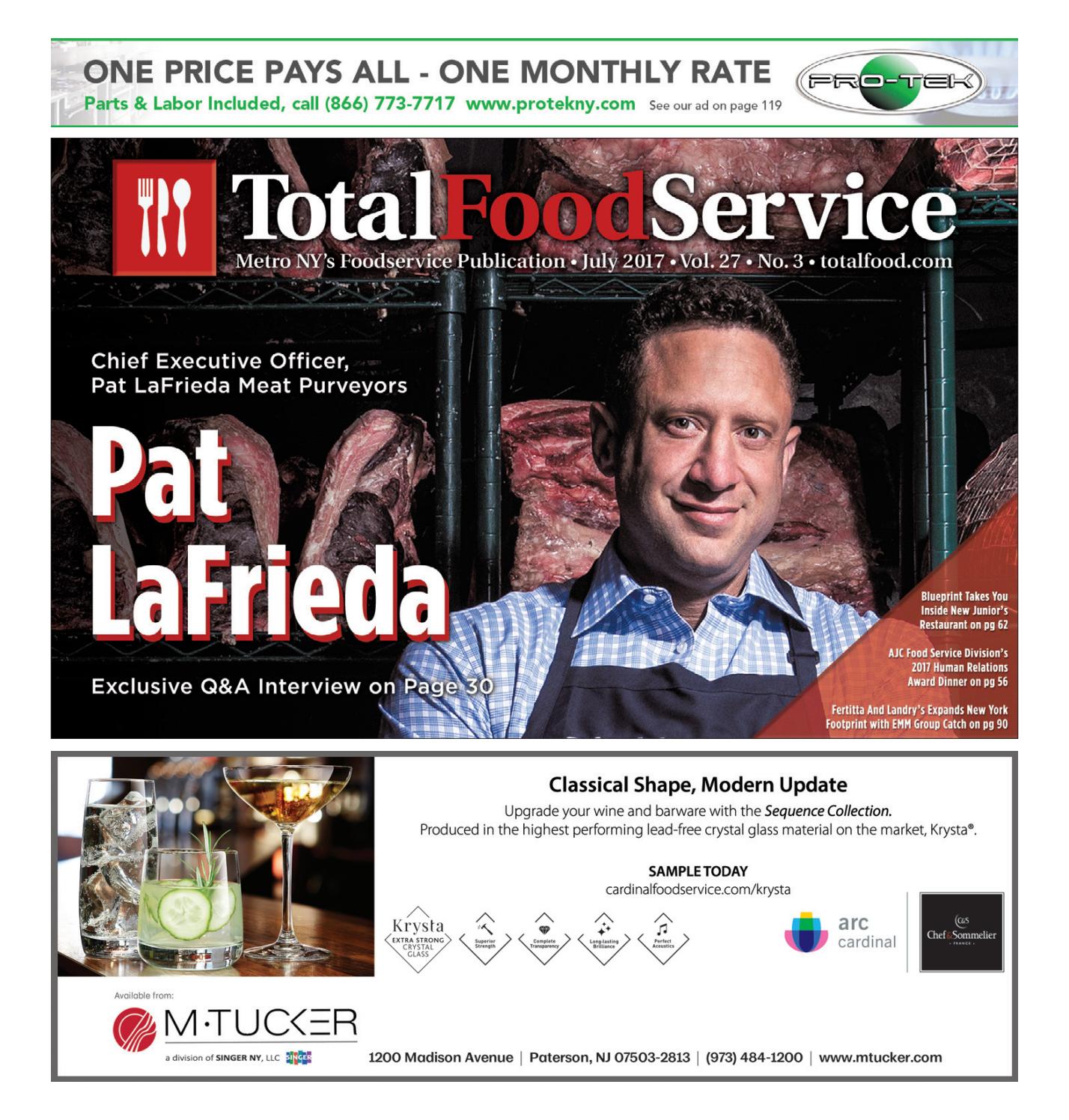 July 2017 - Total Food Service by Total Food Service - Issuu