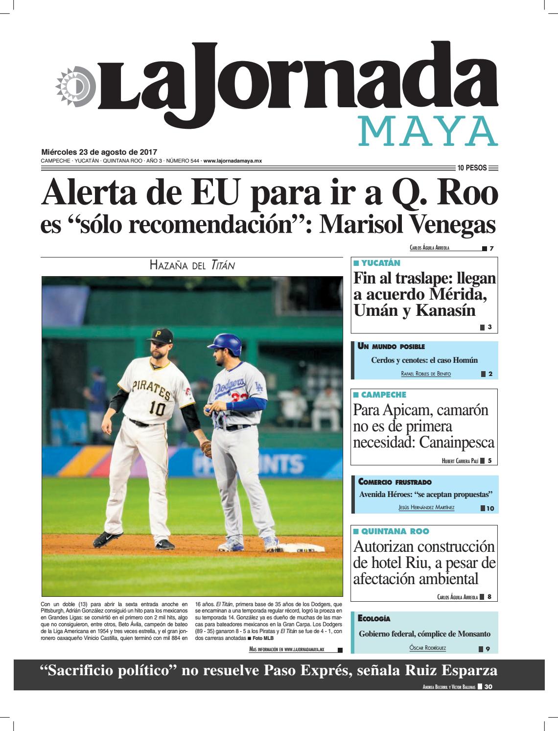 La Jornada Maya · 23 de agosto, 2017 by La Jornada Maya - Issuu