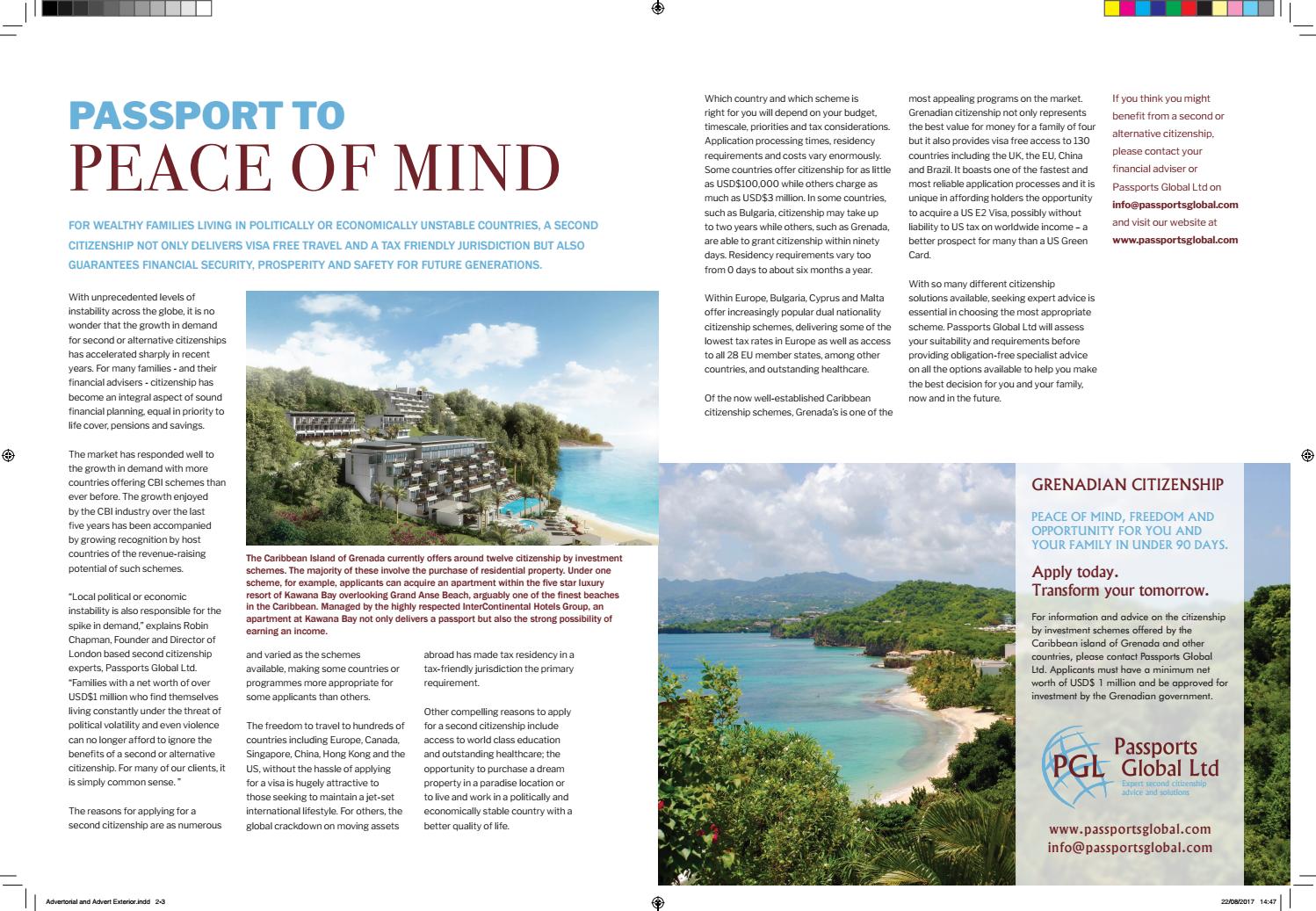Passports Global Ltd advertorial spread by The Good Copy Company - Issuu