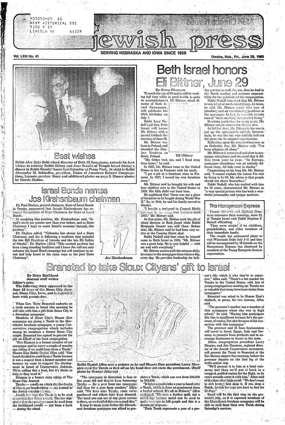June 28, 1985 by Jewish Press - Issuu