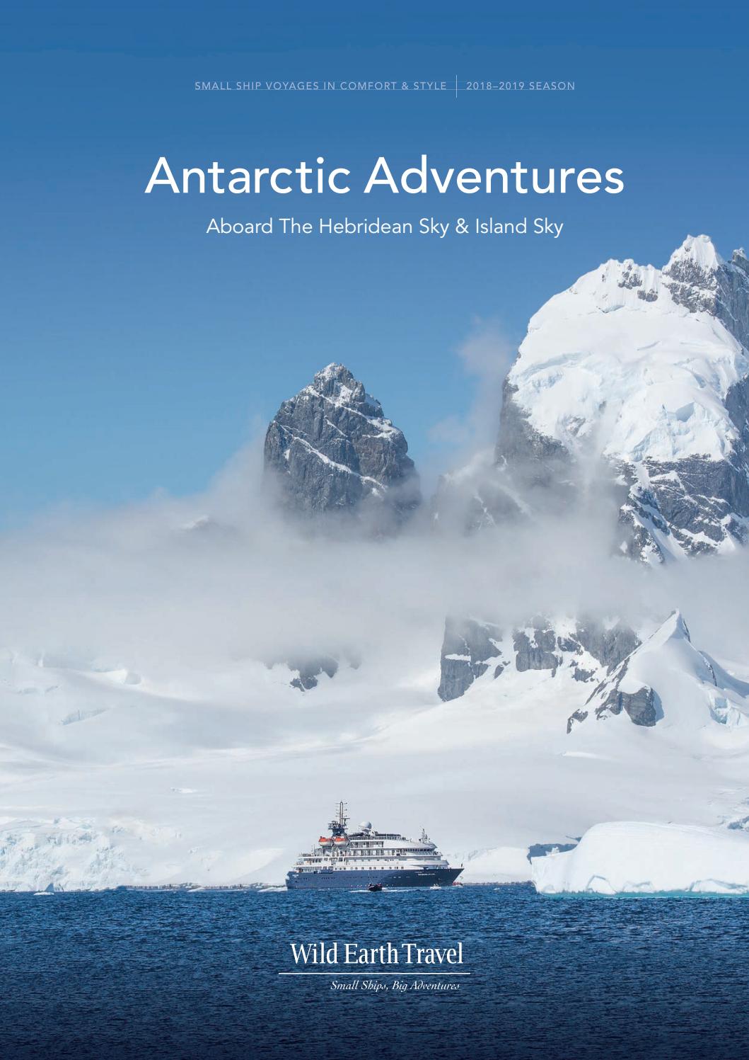 Wild Earth Antarctic Adventures aboard the Hebridean Sky & Island Sky ...