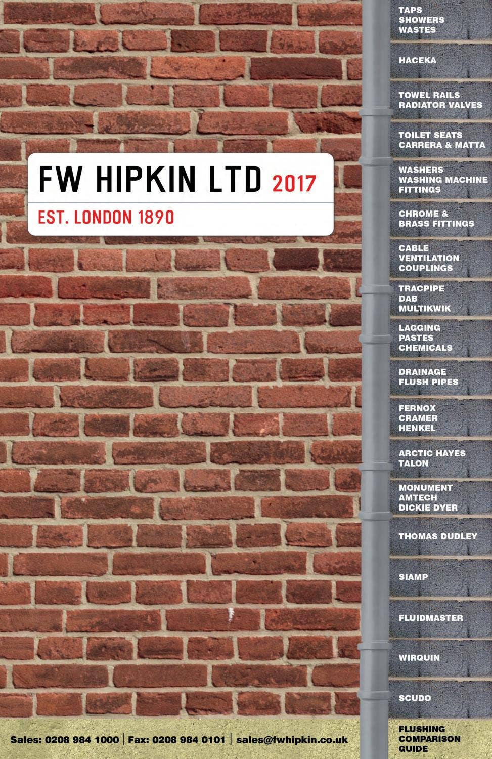 FW Hipkin 2017 Trade Catalogue by FW Hipkin - Issuu