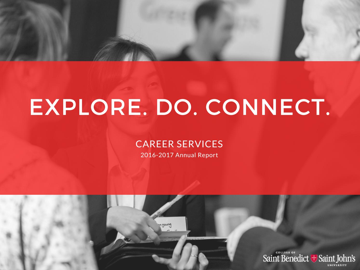 Explore. Do. Connect. by CSB+SJU - Issuu