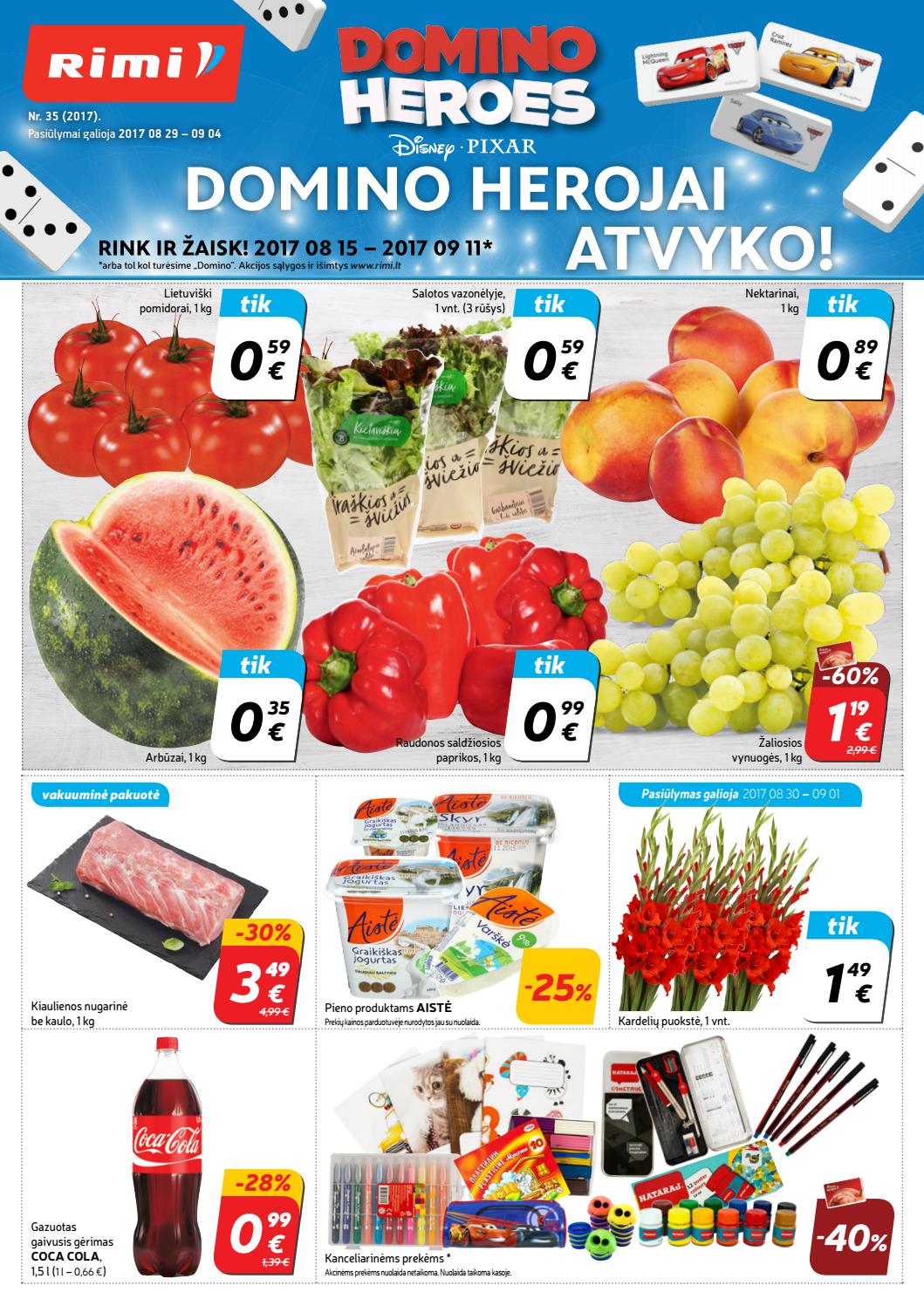 „Rimi“ savaitinis leidinys Nr. 35-2017 Utena, Kaišiadorys, Ukmergė ...