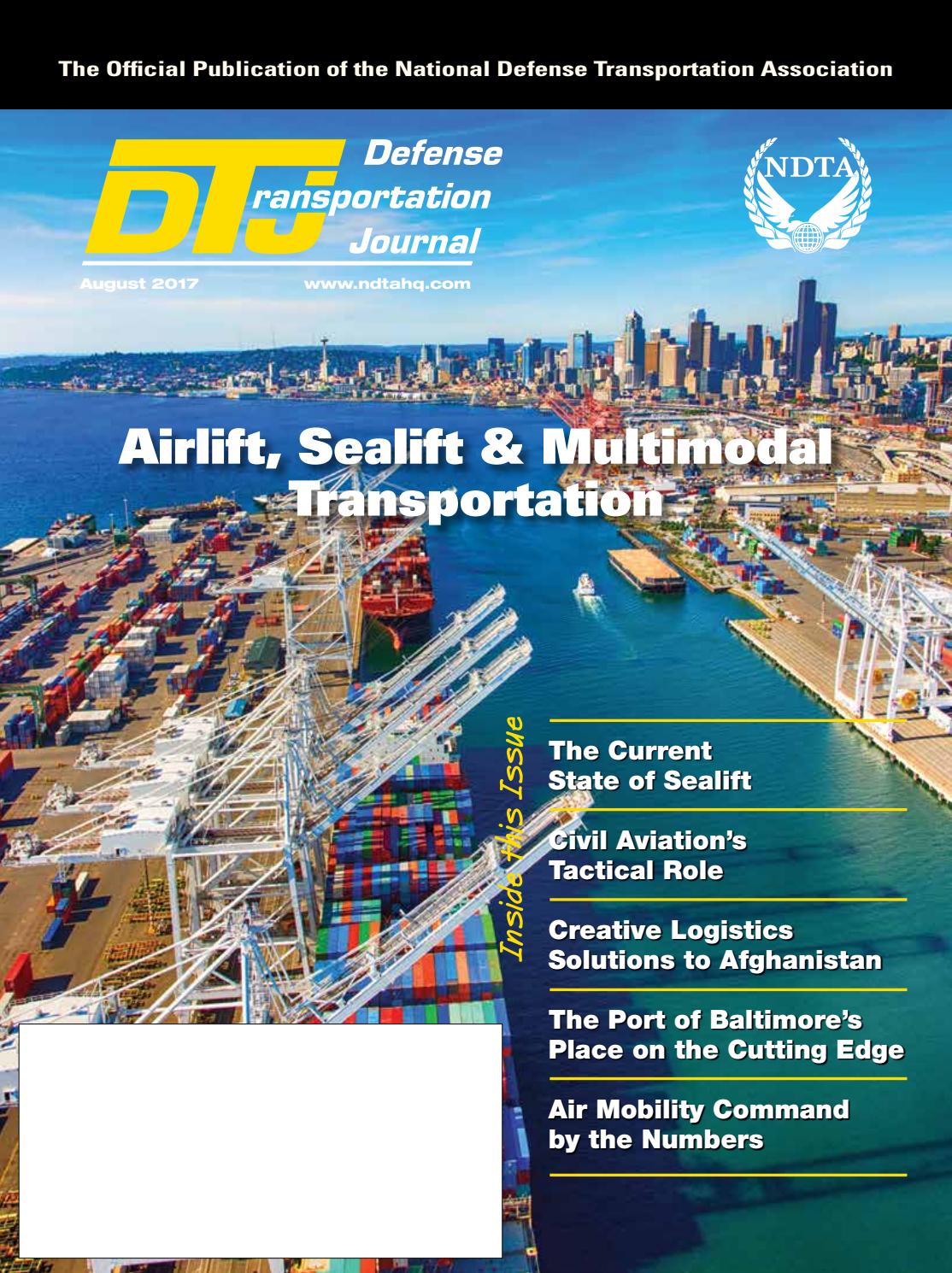 Defense Transportation Journal by Defense Transportation Journal - Issuu