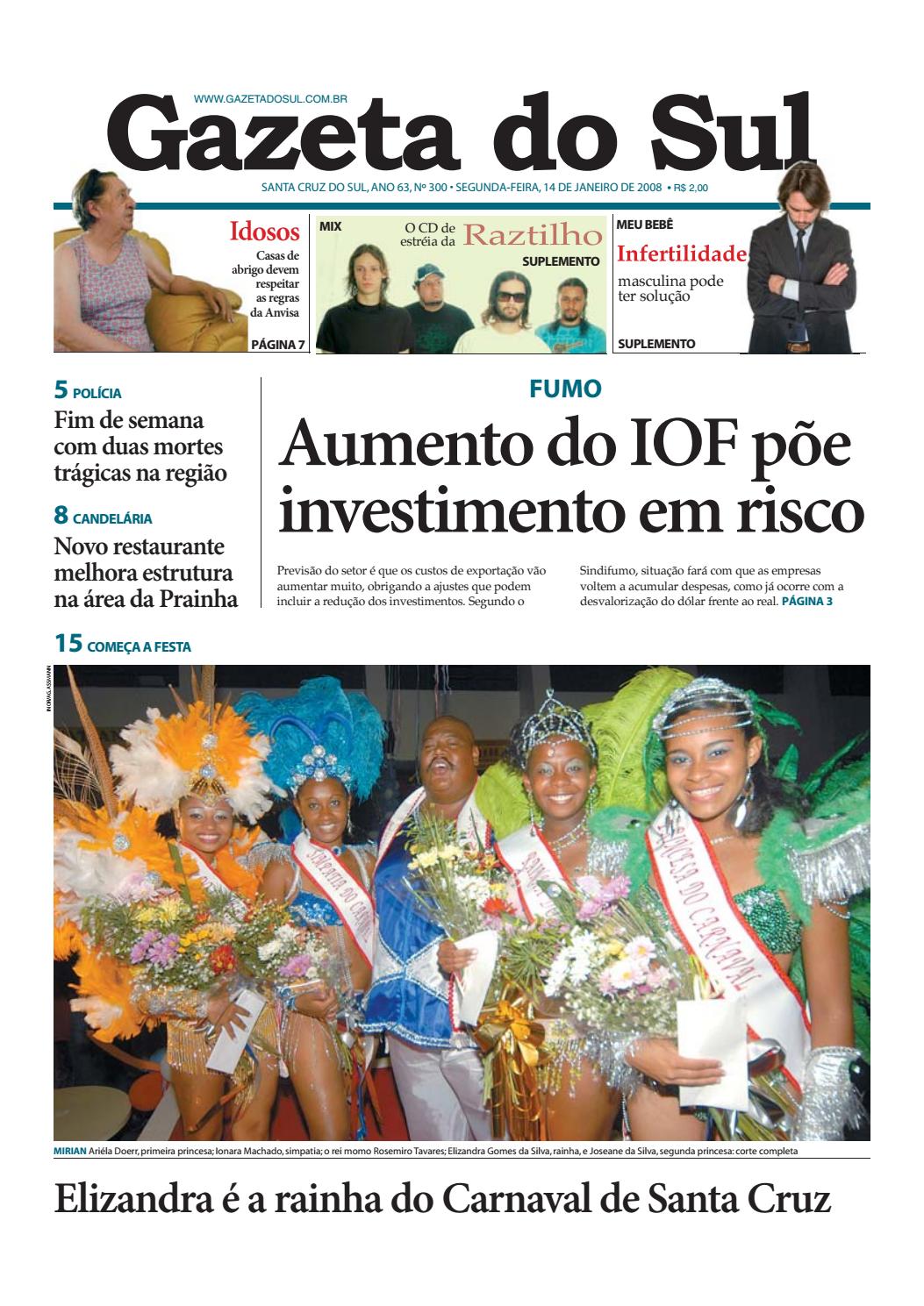 Jornal Gazeta do Sul Ano 63 Nº 300 by Portal Academia do Samba - Issuu