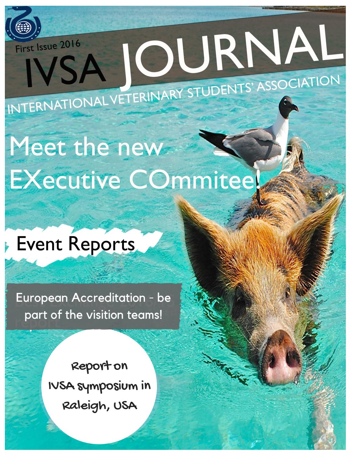 IVSA Journal 2016-2017 by International Veterinary Students ...
