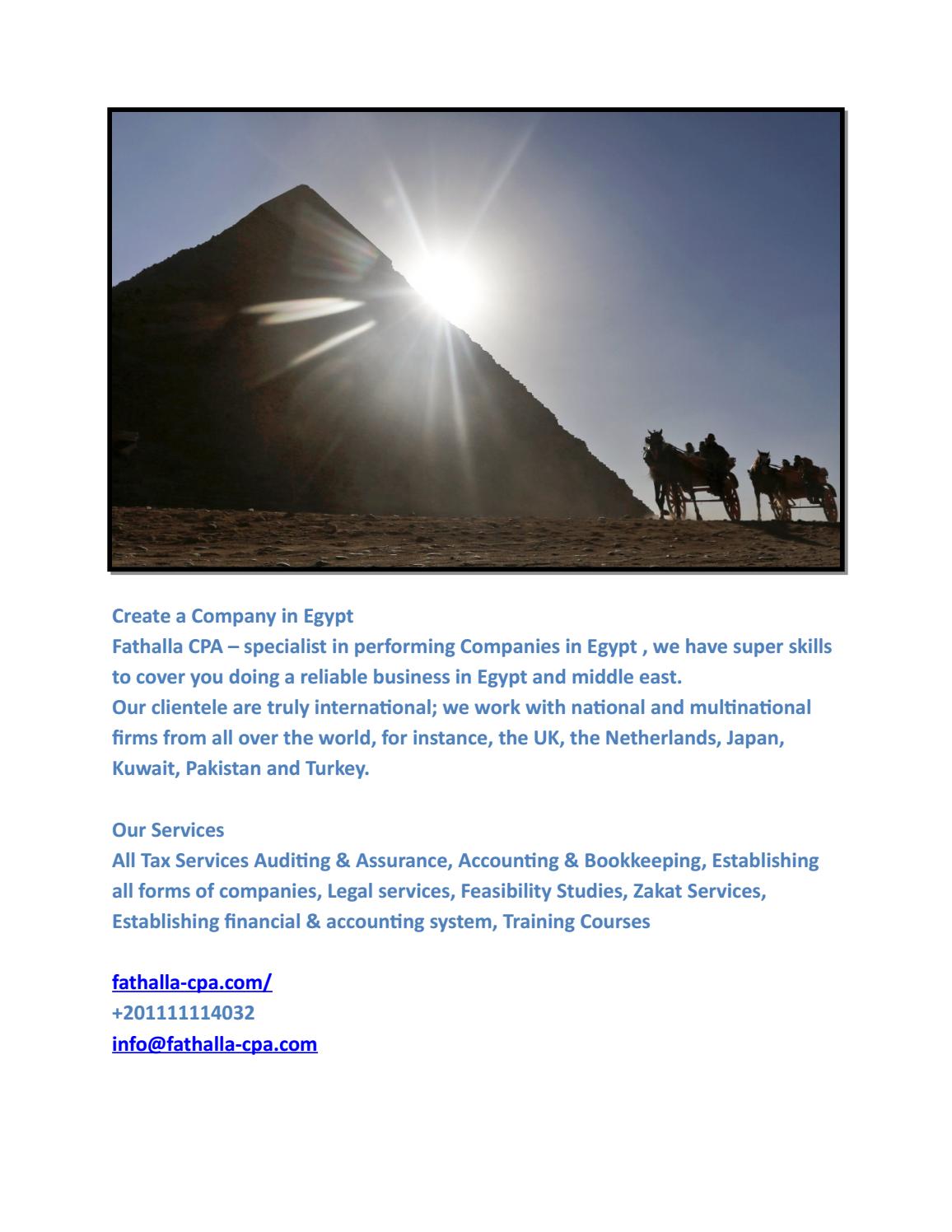 Fathalla ( Doing Business in Egypt ) by إبداع للتسويق الإلكتروني - Issuu