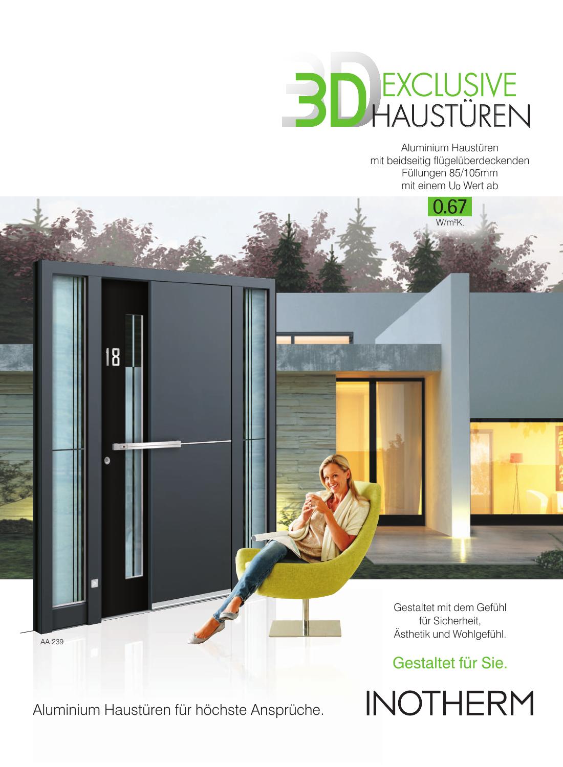 INOTHERM Flyer EXCLUSIV 3D (DE) by INOTHERM aluminium doors - Issuu