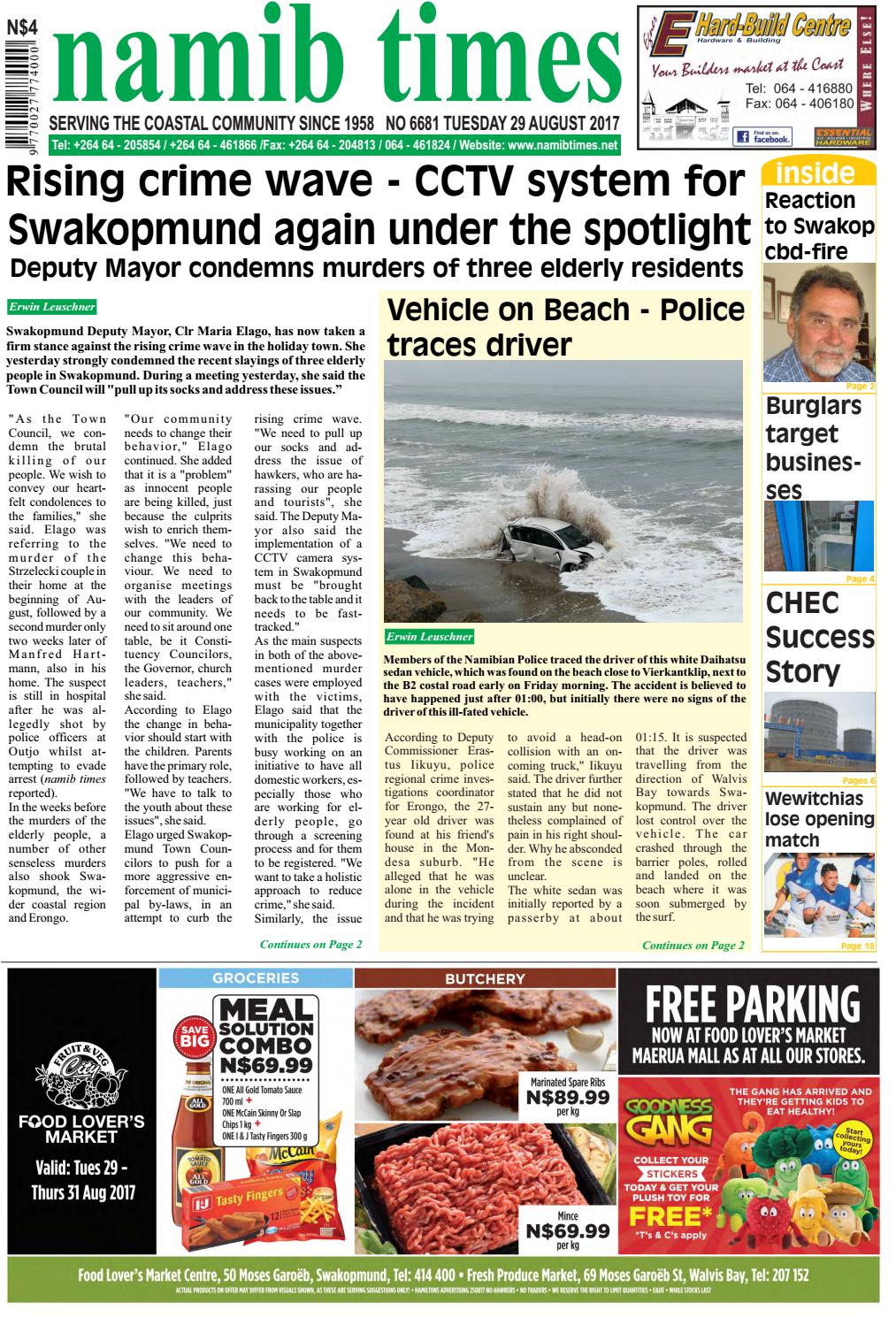 29 aug namib times edition by Namib Times Virtual - Issuu