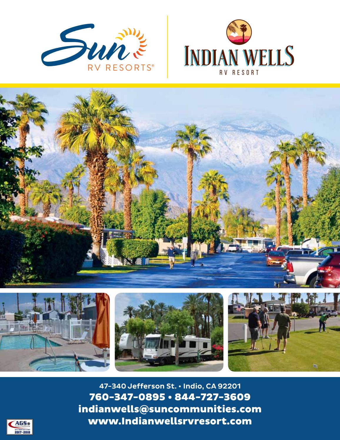 Indian Wells Carefree RV Resort by AGS/Texas Advertising - Issuu