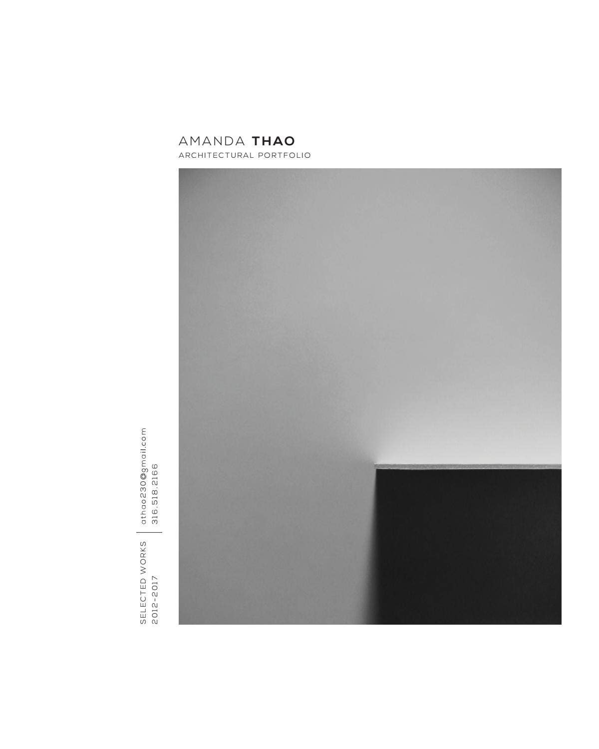 Amanda Thao Graduate Architecture Portfolio by Amanda Thao - Issuu