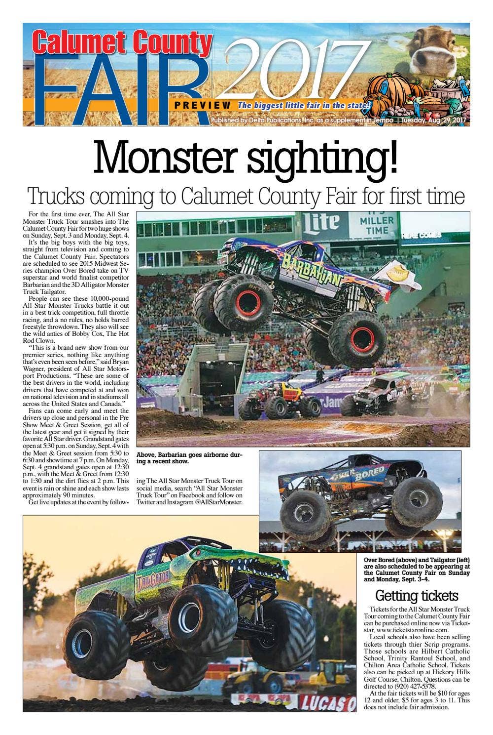 Calumet County Fair 2017 by Delta Publications - Issuu