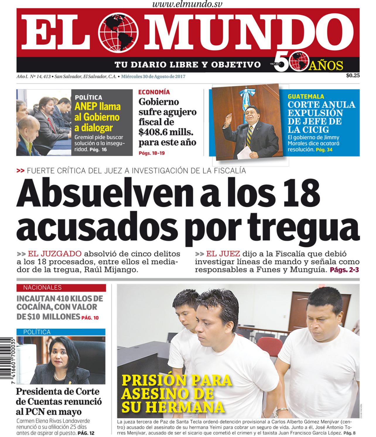 Mundo300817 by Diario El Mundo - Issuu