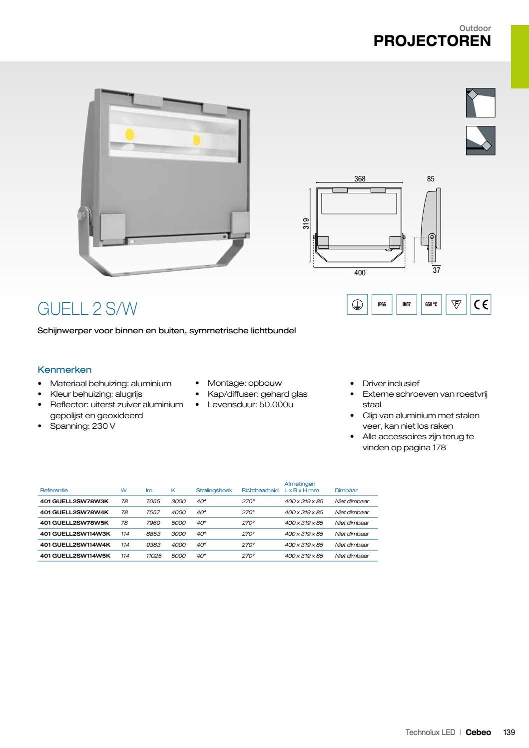 Technolux LED 12.0 - Technische & Architecturale Verlichting by cebeo ...