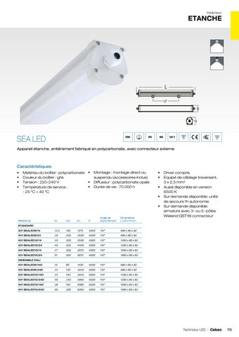 Technolux LED 12.0 - Eclairage technique et architectural by cebeo nv ...