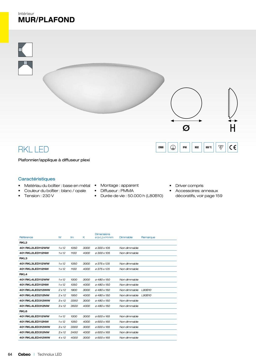 Technolux LED 12.0 - Eclairage technique et architectural by cebeo nv ...