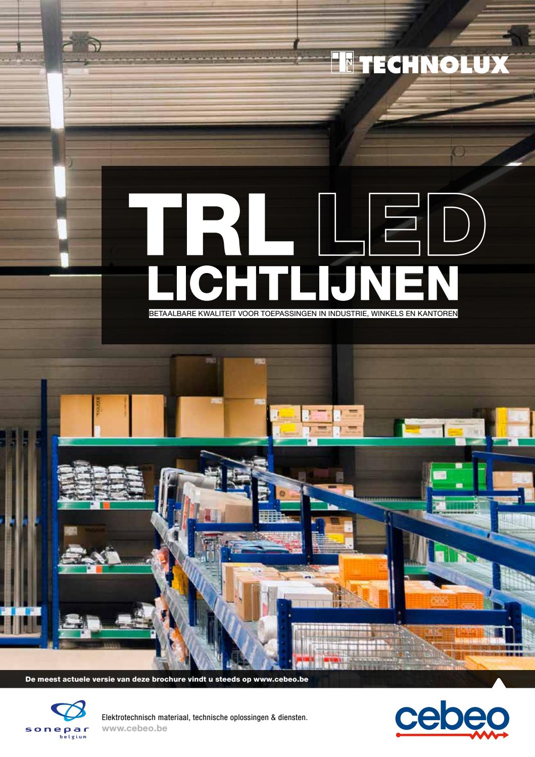Technolux TRL LED lichtlijnen by cebeo nv - Issuu