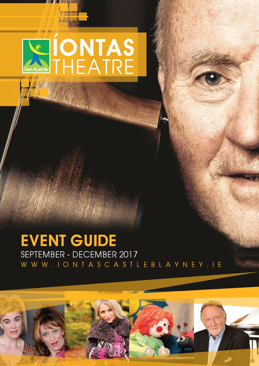 Iontas Event Guide Sept Dec 2017 by Iontas Theatre - Issuu