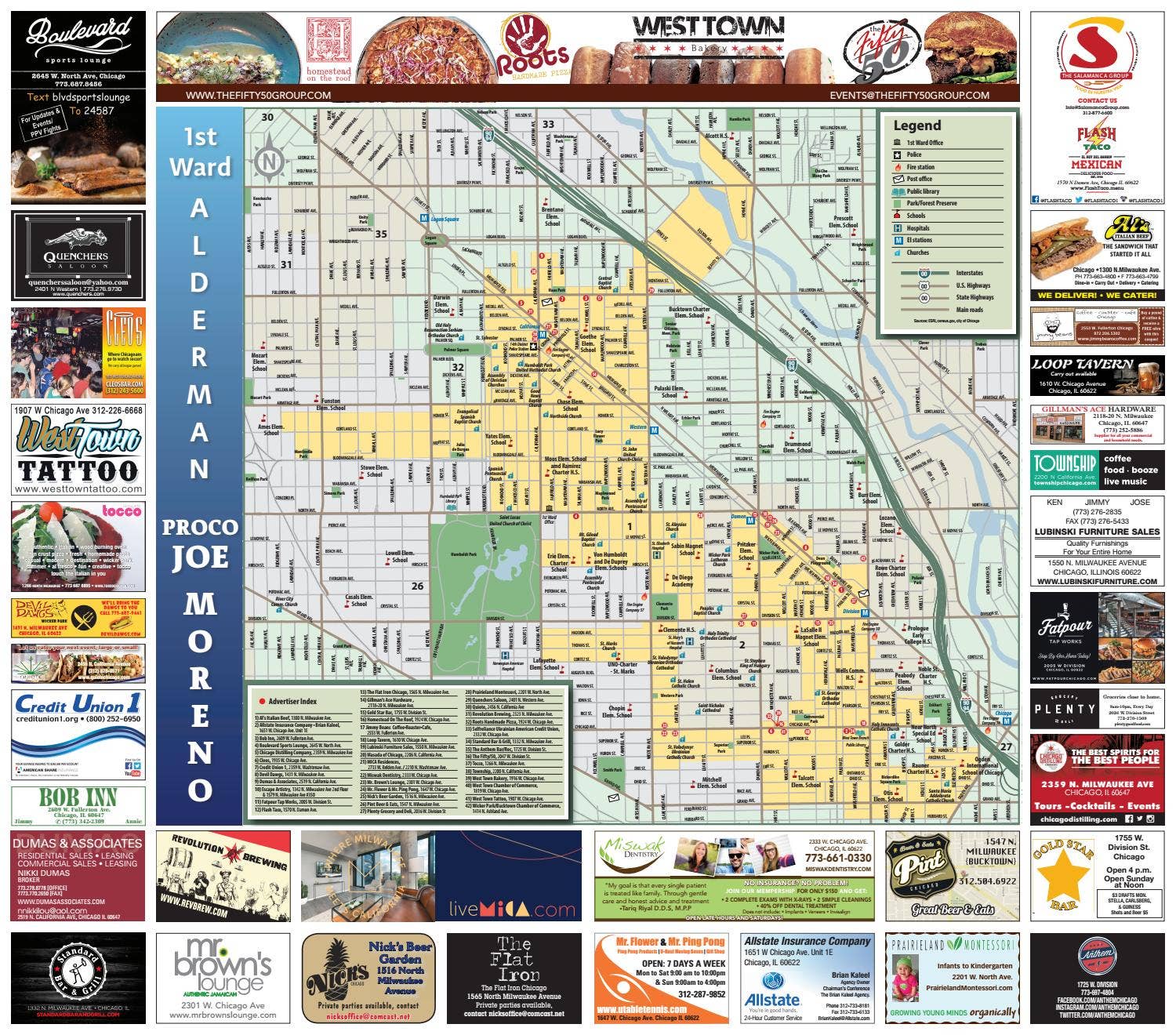 1st Ward Chicago 2017 Map by Town Square Publications, LLC - Issuu