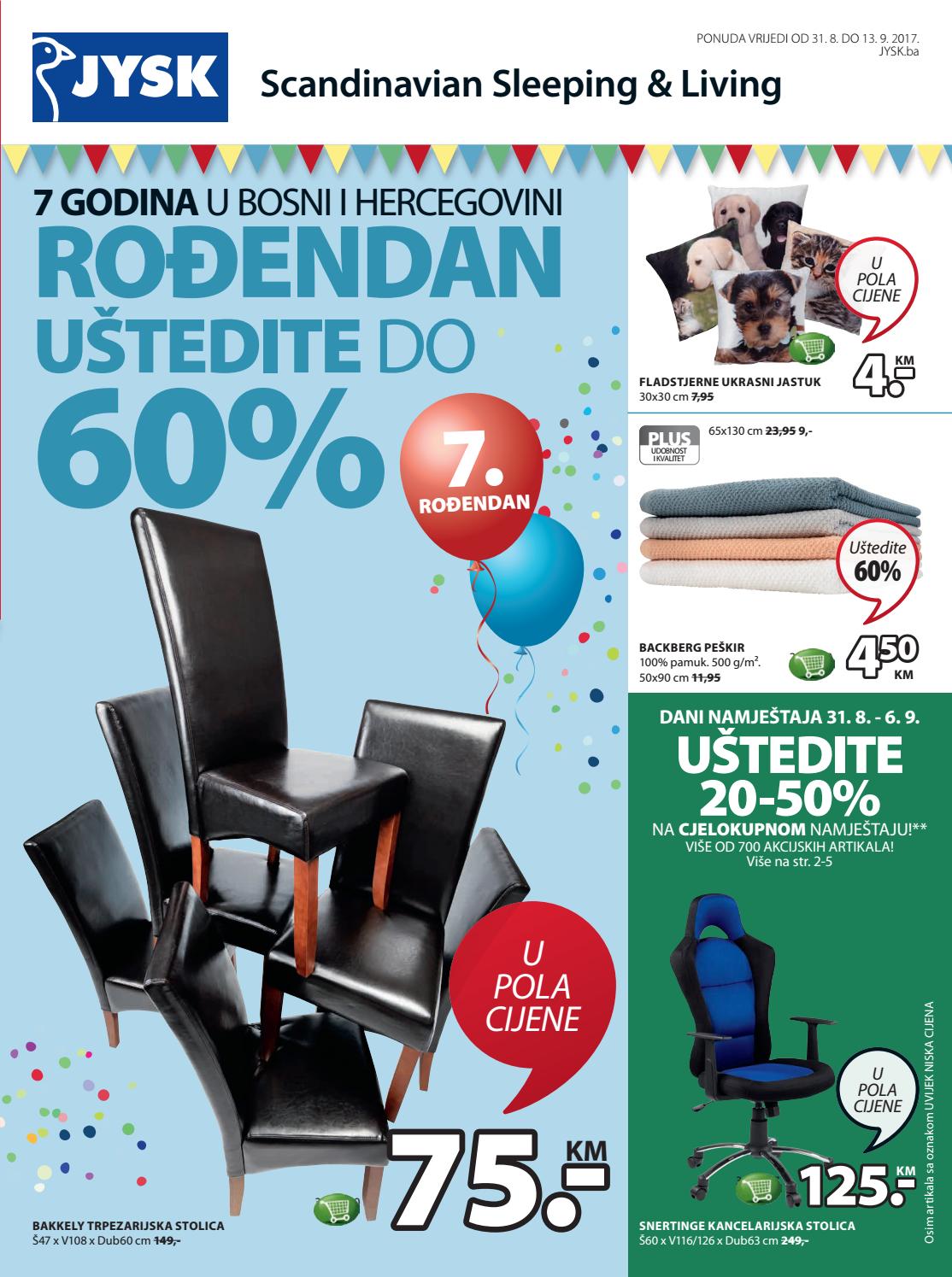 Jysk bih katalog od 31 08 13 09 2017 by Catalog.hr - Issuu