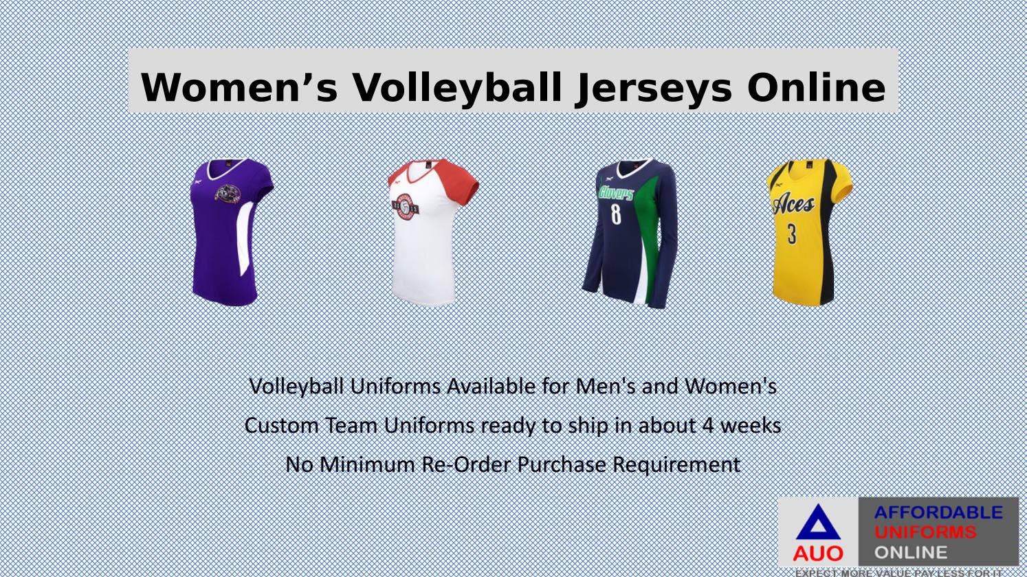 Custom made volleyball uniforms by Affordable Uniforms Online - Issuu