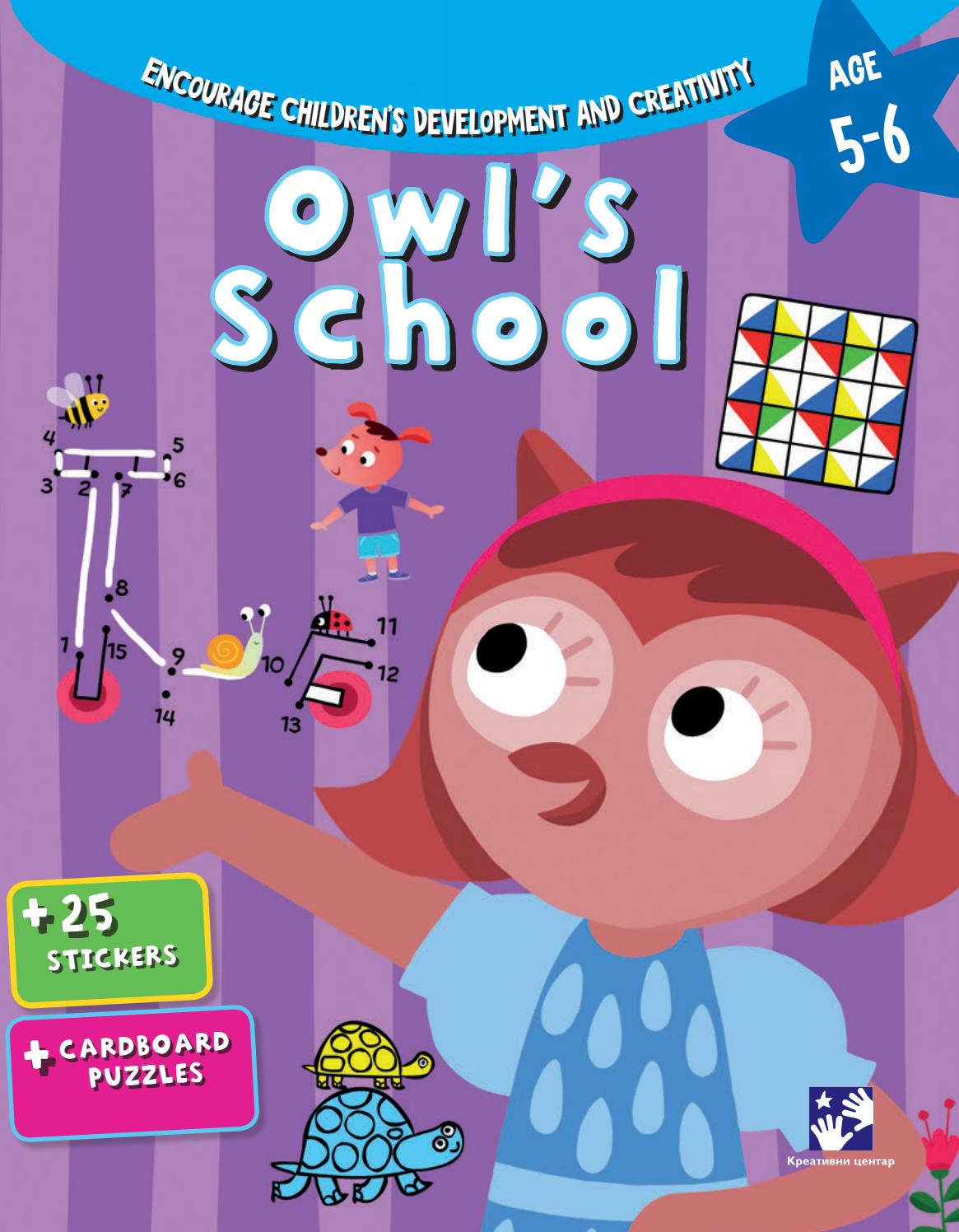 Creative steps 6 owl’s school by Kreativni centar - Issuu