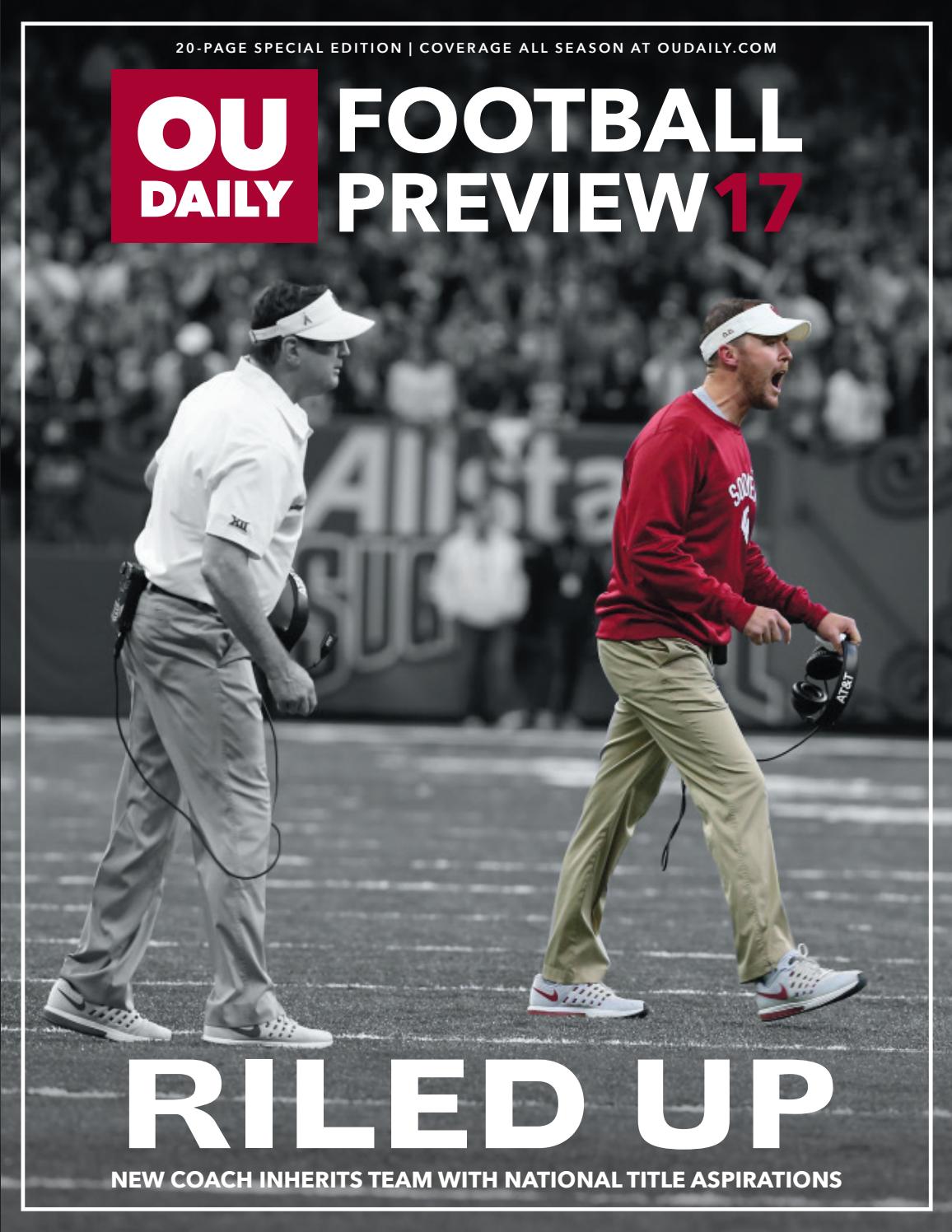 OU Football Preview magazine 2017 by OU Daily - Issuu