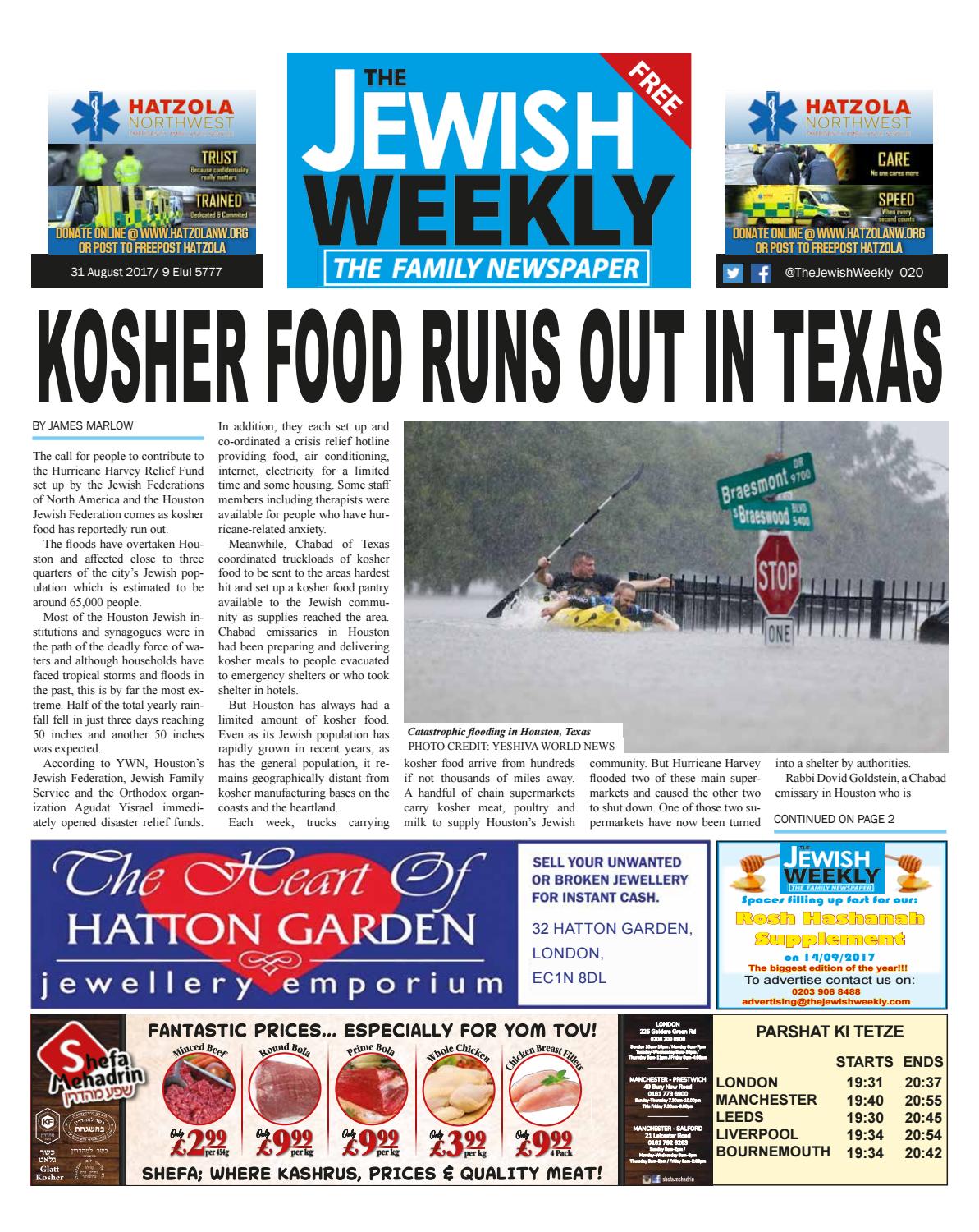 The Jewish Weekly 020 by The Jewish Weekly - Issuu
