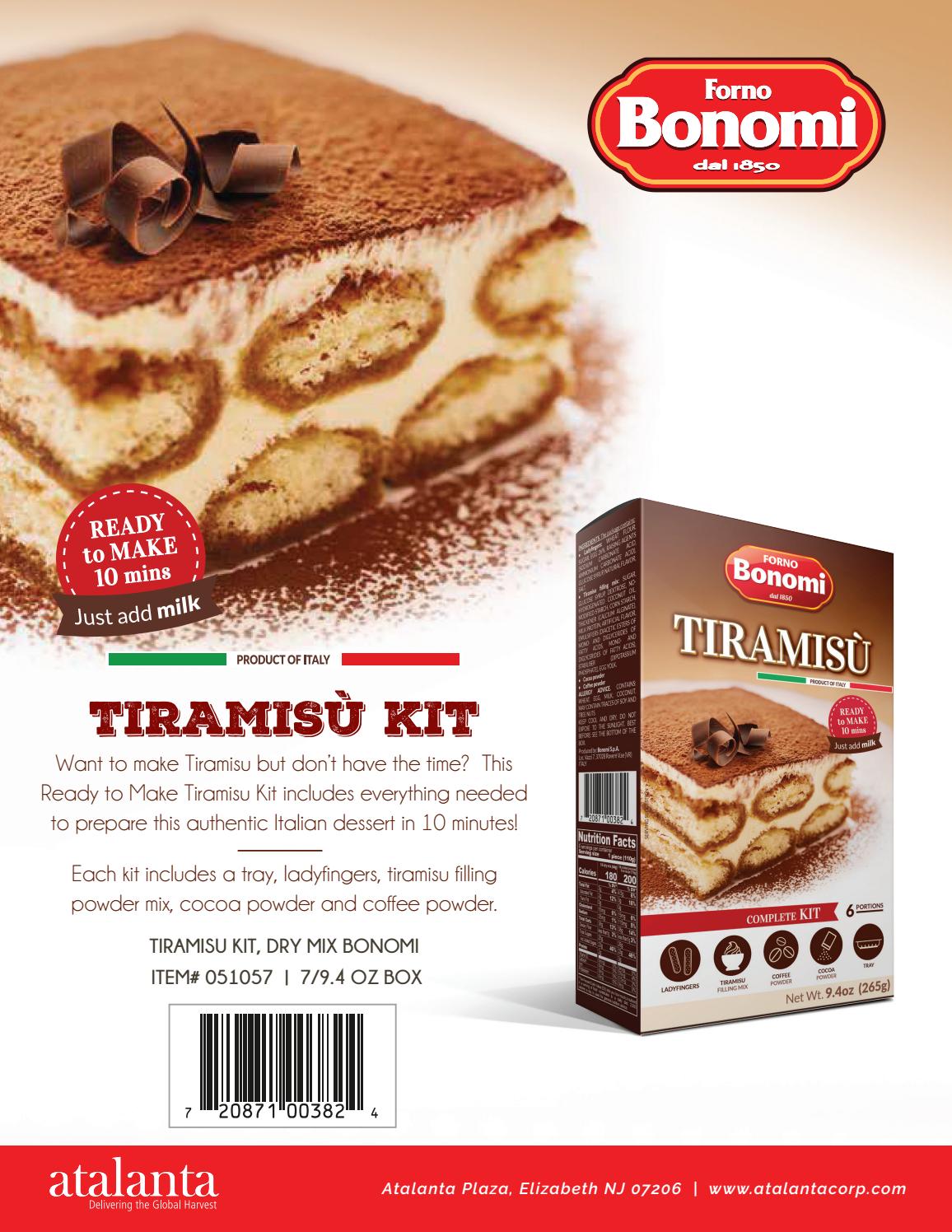 Tiramisu kit pos by Atalanta Corp. - Issuu