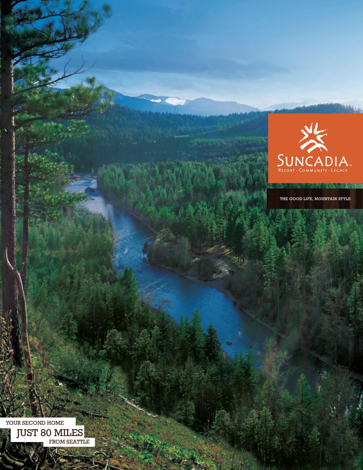Suncadia Real Estate Brochure by Suncadia Resort - Issuu