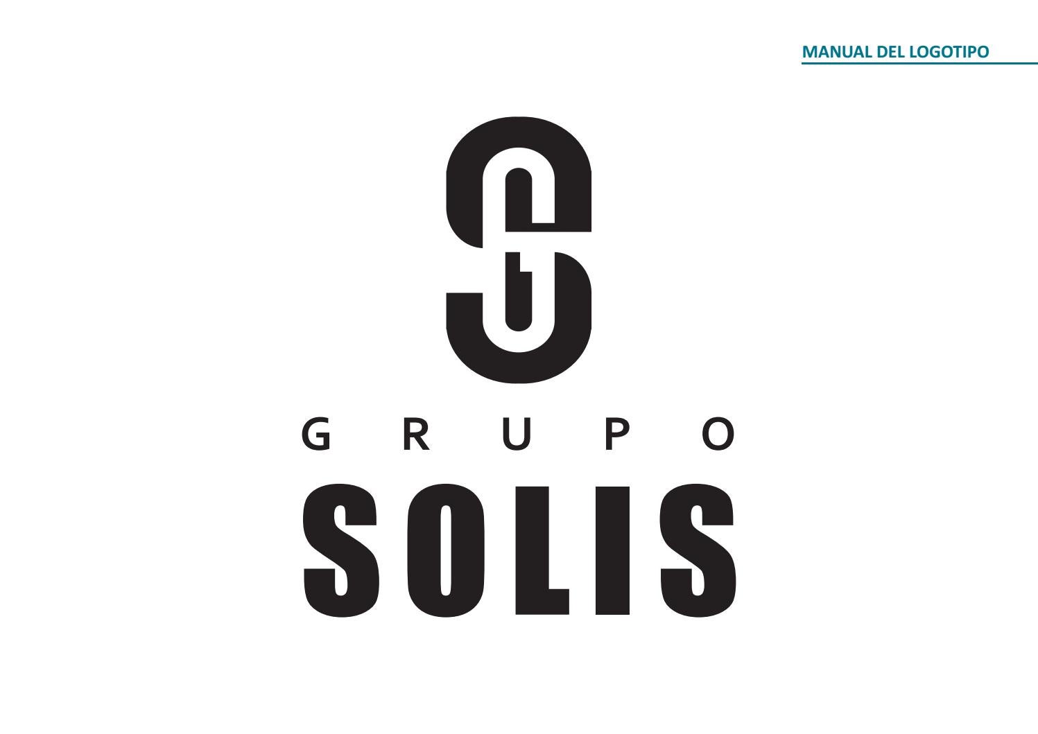 Manual de logotipo grupo solis by Daniel Rios Robalino - Issuu
