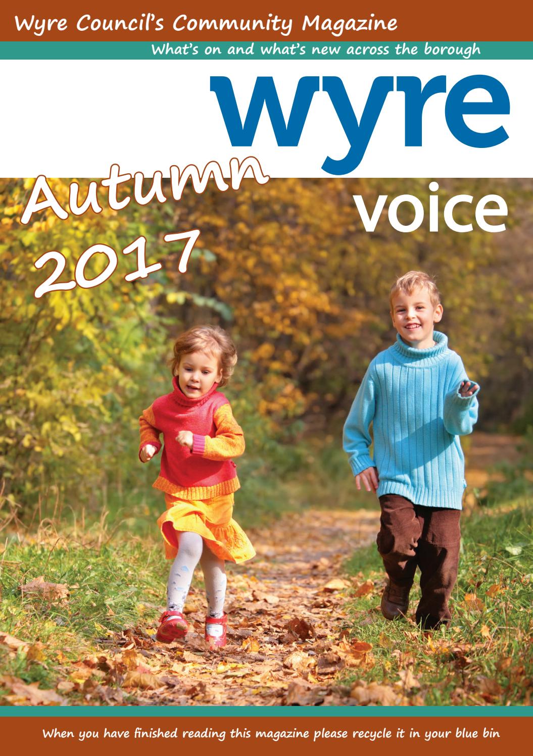 Wyre voice autumn 2017 by Wyre Council - Issuu