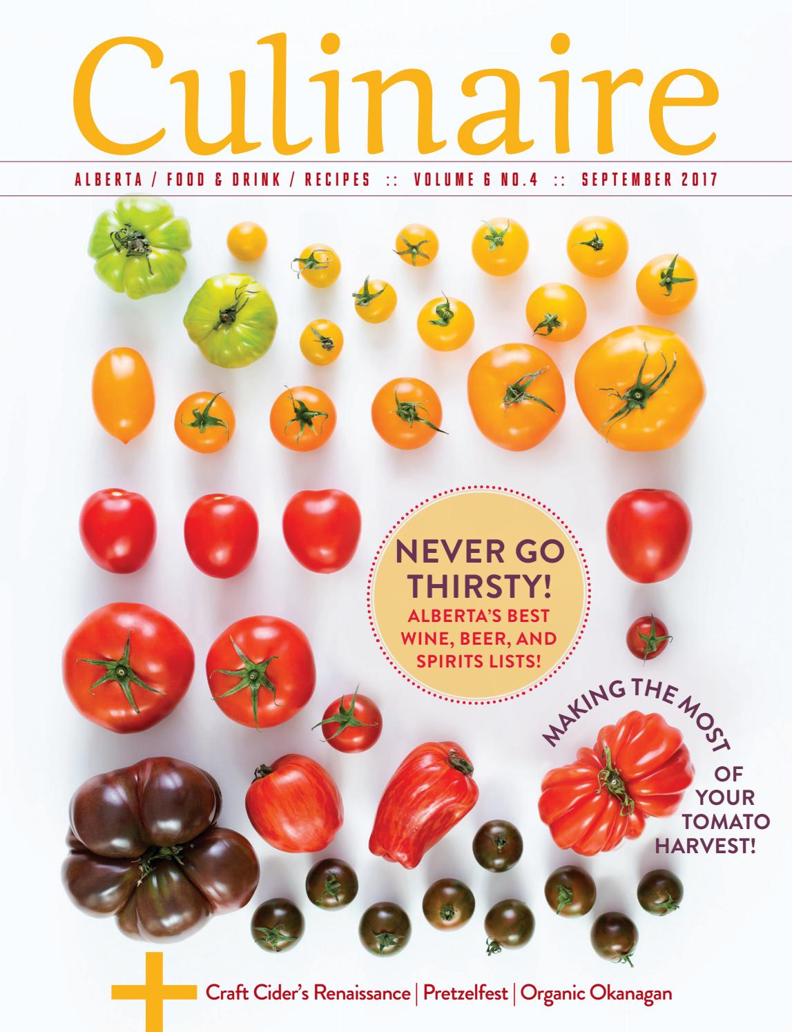 Culinaire #6:4 (September 2017) by Culinaire Magazine - Issuu