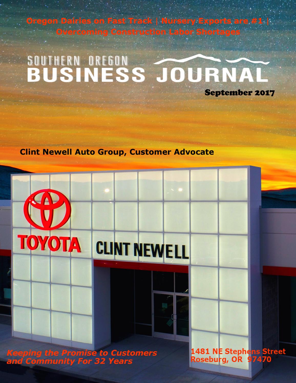 September 2017 by Southern Oregon Business Journal - Issuu
