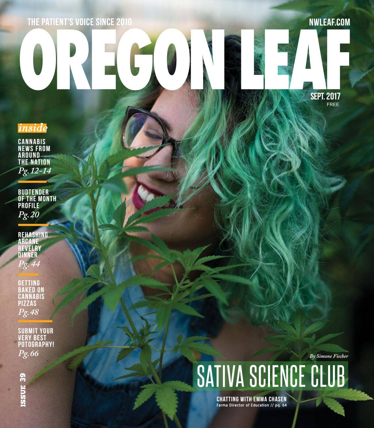 Oregon Leaf — Sept. 2017 by Northwest Leaf / Oregon Leaf / Alaska Leaf ...